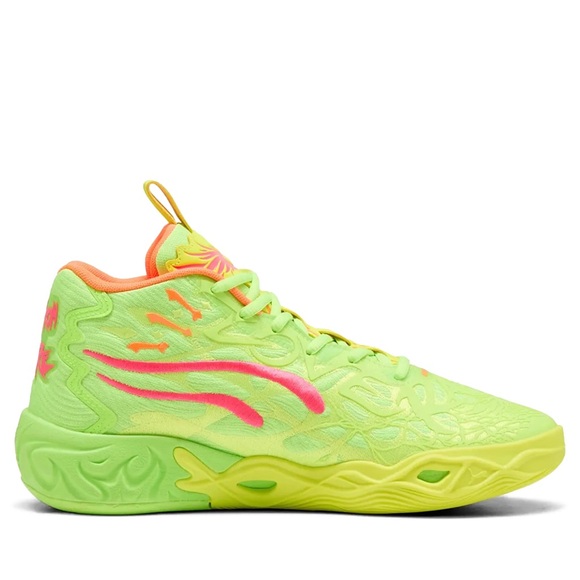 Puma | Shoes | Puma X Lamelo Ball Mb4 Gem Neon Green Mens Size 85 ...
